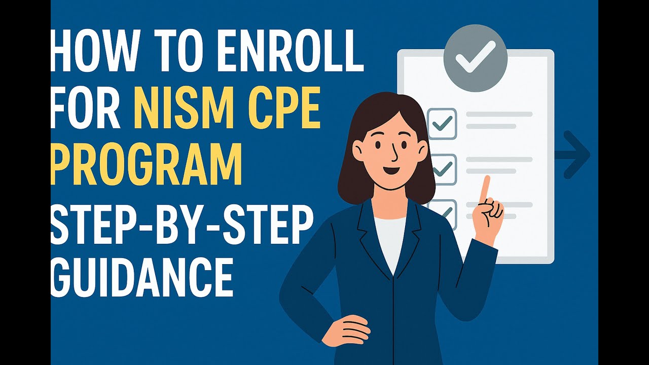 How to Enroll for NISM CPE Program | Step-by-Step Guidance | CPE Program