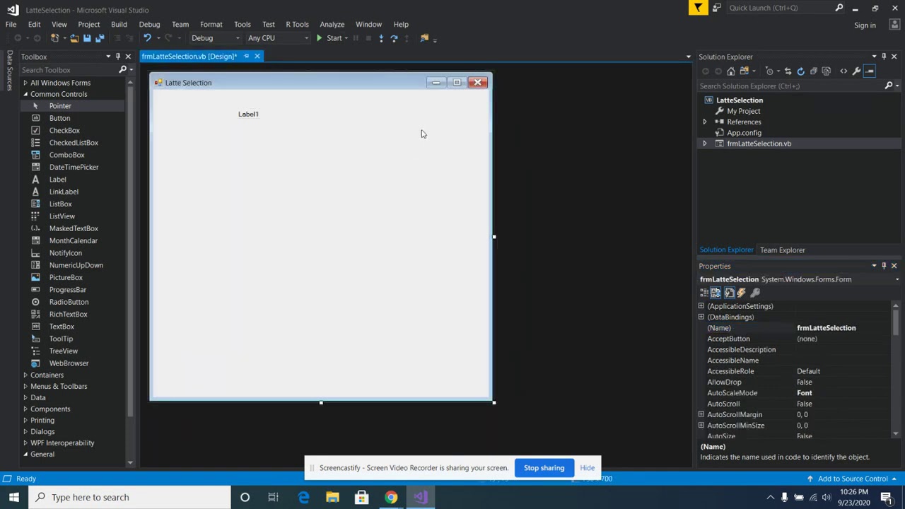 Visual Basic Chapter 2 Guided Program Development