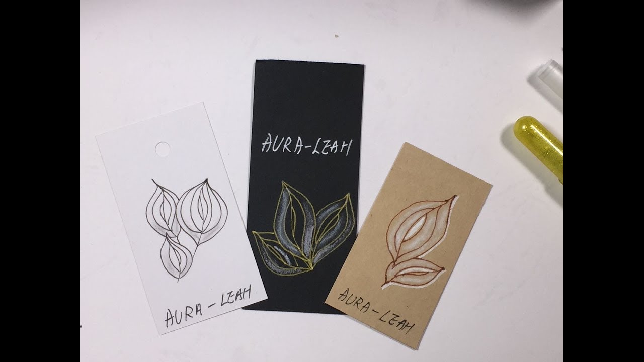 Drawing Aura-Leah Zentangle ®