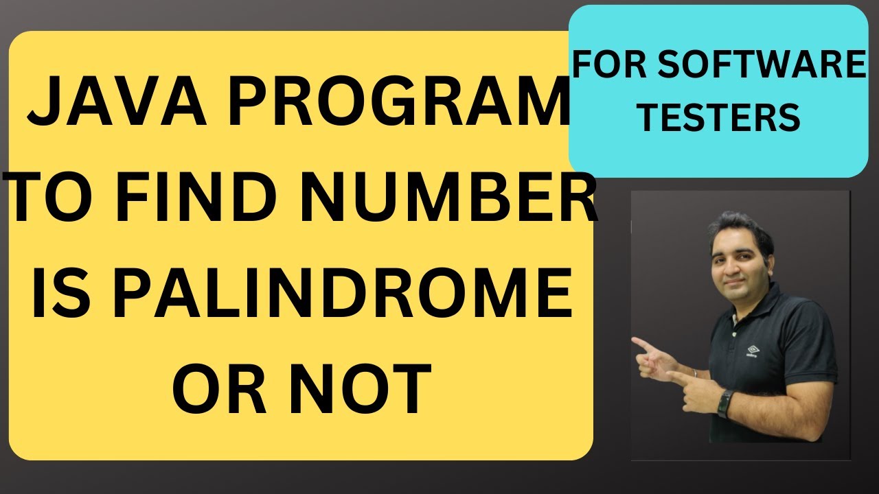 12. Program to check Palindrome Number in Java| Java Interview Questions