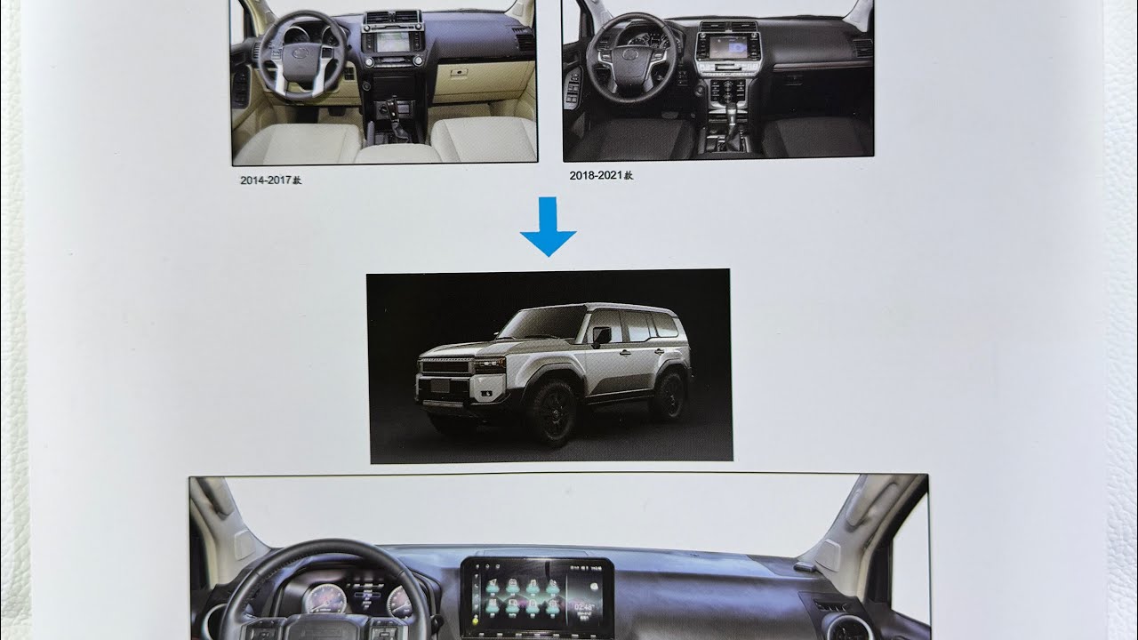 #prado fj150 upgrade to 2024 Full kit interior fj250  and exterior  kit Let’s do it ….Available