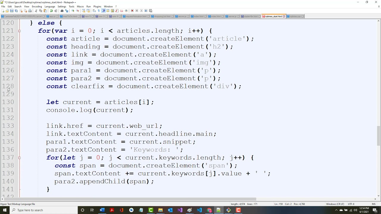 JavaScript - Client Side Web APIs - Part05.3