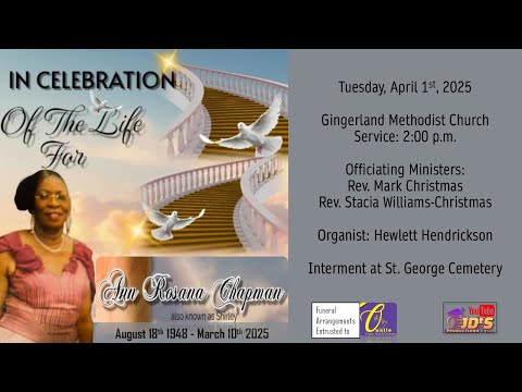 In Celebration of the life of Ann Rosana Chapman 'Shirley' | 2:00pm - April 01, 2025 |