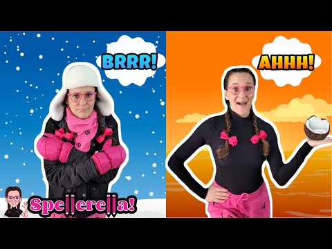 Spellerella Finds a Secret Beach! | Videos to Teach How to Spell
