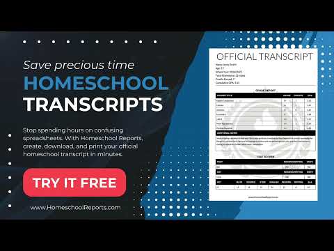 Create an Official Homeschool Transcript in Minutes with Homeschool Reports