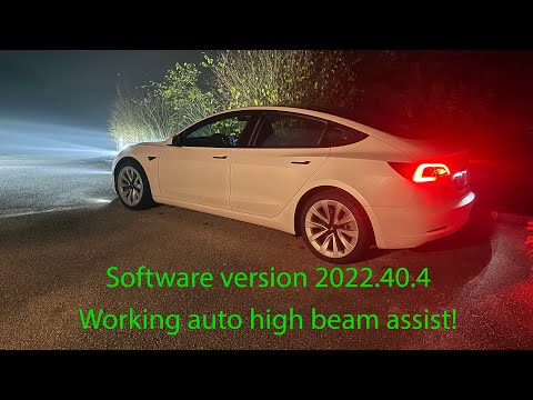 Tesla’s automatic high beams get shoutout from owners with update 2020. ...