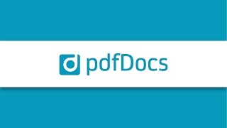 pdfDocs - Features & Pricing (December 2025)