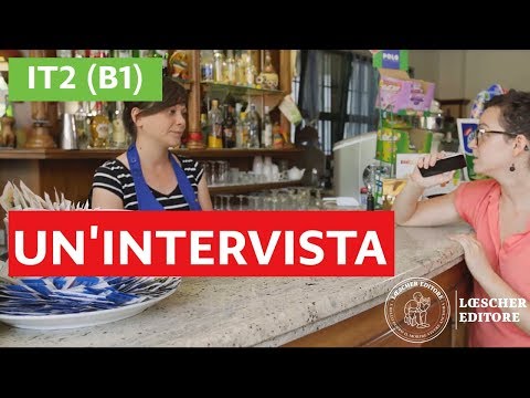 Italiano per stranieri - Un'intervista (PRE A1)