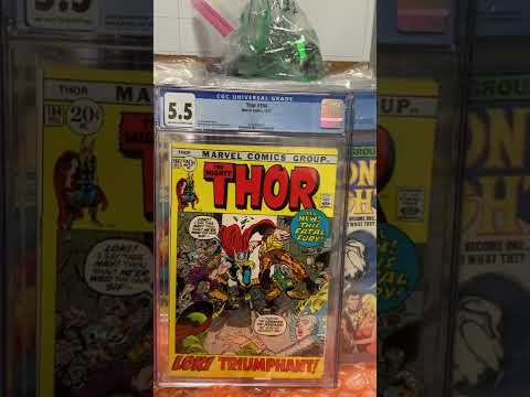 The Mighty Thor issue #194 1971 marvel comics CGC 5.5 Loki triumphant !