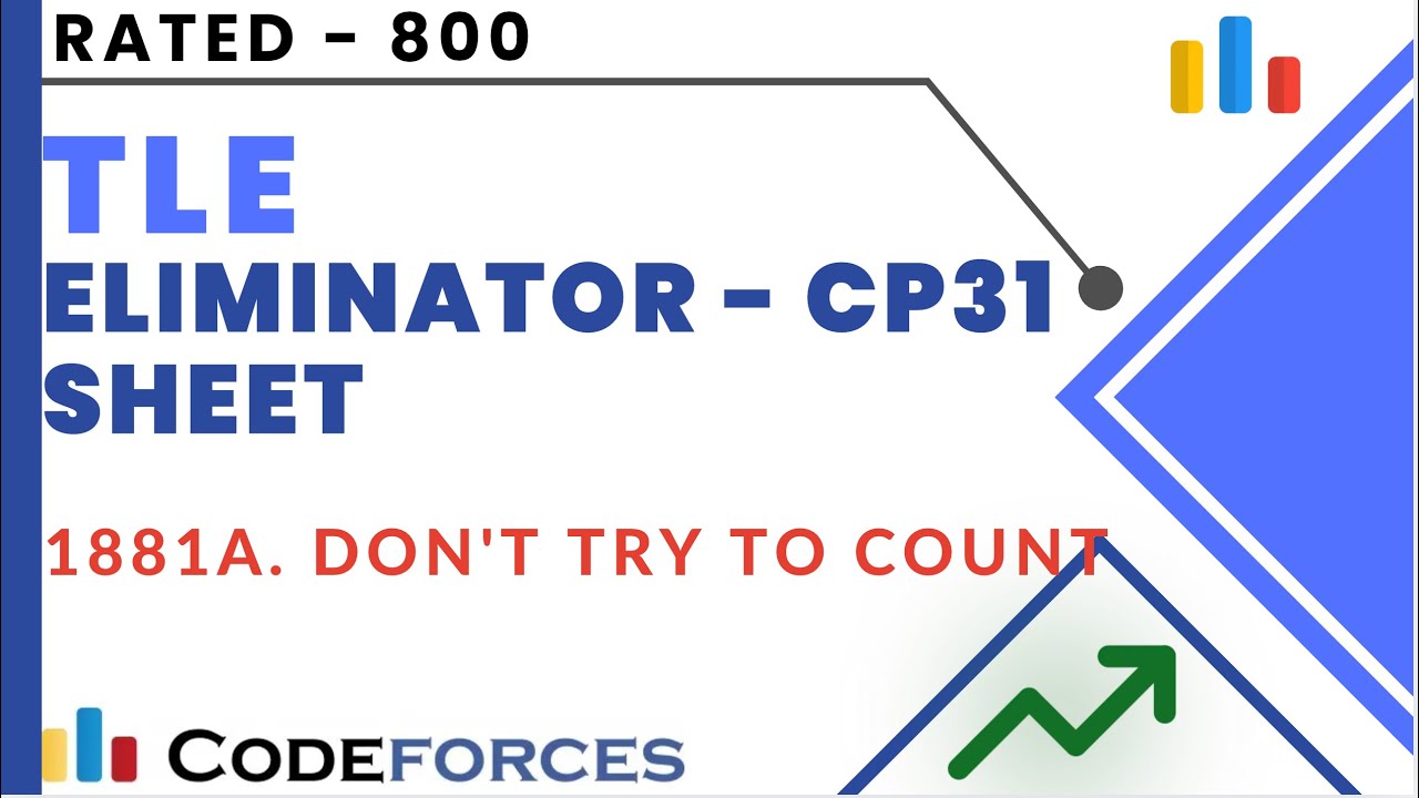 1881A. Don't Try to Count || Codeforces || TLE CP-31 SHEET || Rated 800 || By Krishna