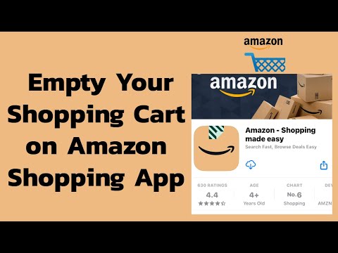 How to Empty Your Shopping Cart on the Amazon Shopping App? 2024