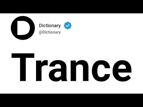 Trance Meaning In English