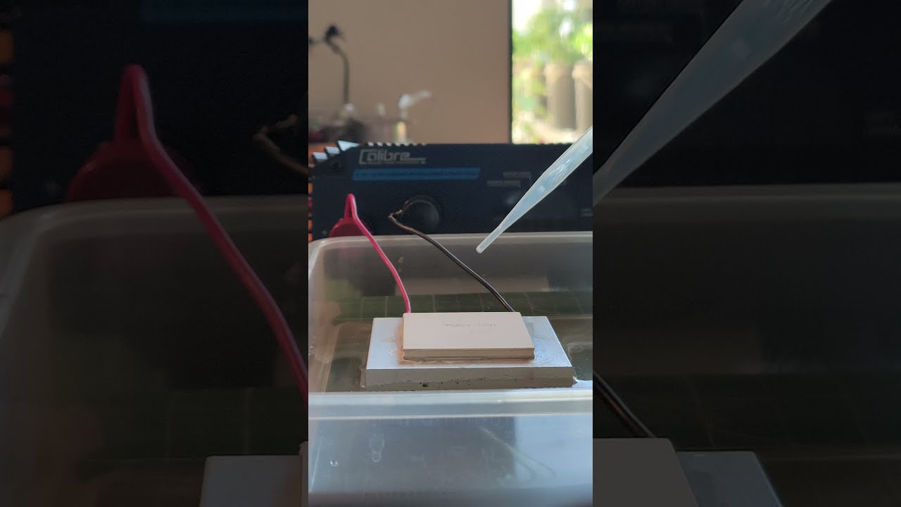 Peltier TEC1-12726 Thermoelectric Cooler Test #Shorts