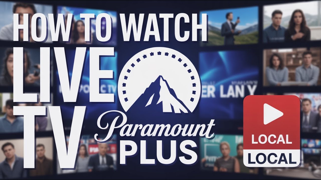 How to Watch Live TV Paramount Plus - Local