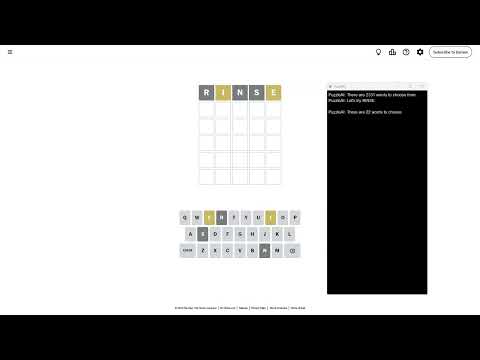 AI Solve New York Times Daily Wordle Puzzle 1,448 (Hard Mode): 6/6/2025