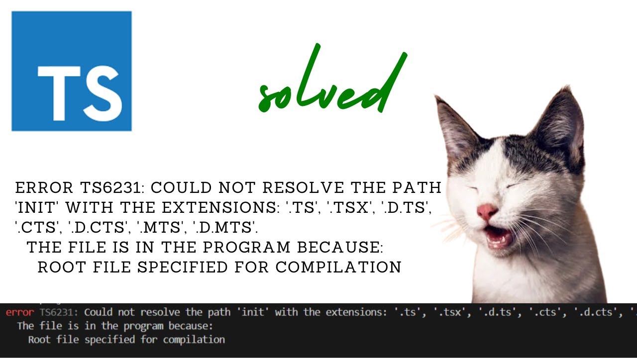 Fixing TS6231: How to Resolve Path Errors in TypeScript Compilation