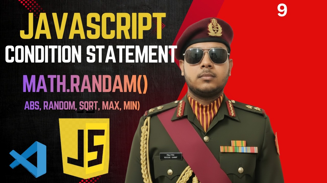 JavaScript Math Object Full Tutorial (abs, random, sqrt, max, min)