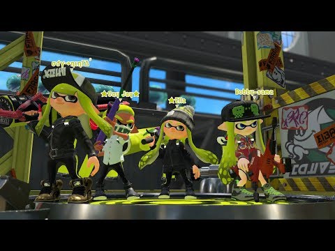 Turf War on Walleye Warehouse - Splatoon 2 (スプラトゥーン2)