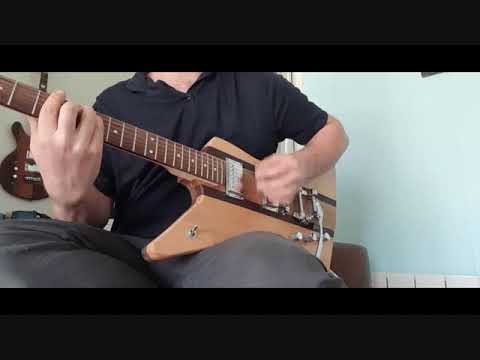 Timo - Handmade, custom semi-acoustic EXPLORER. | Reverb