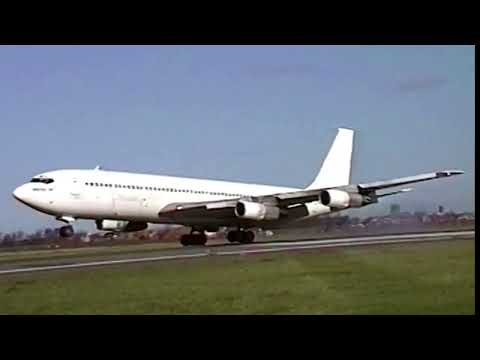 BOEING 707  freighter ARRIVALS  at Ostend Airport 1999 : The twilight years