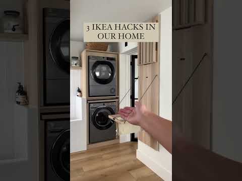 IKEA HACKS FOR KITCHEN/LAUNDRY ROOM/ CLOSET✨️ #kitchen#kitchenorganization #kitchenhacks#viralvideo