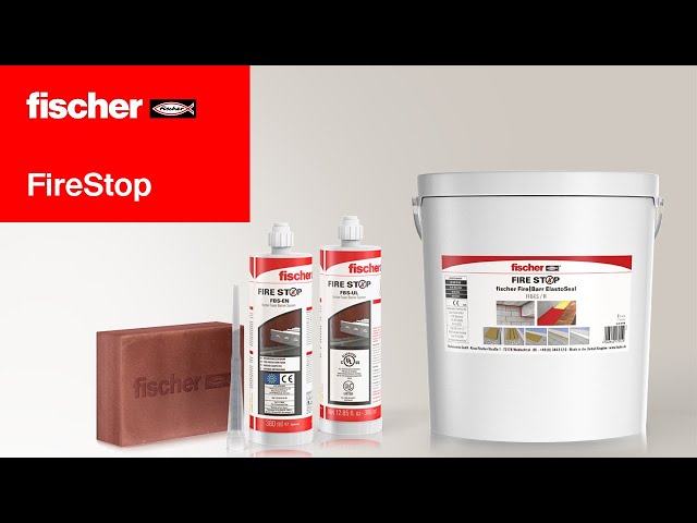 Passive Fire Protection - Fischer FireStop Compound FFSC Wholesaler ...
