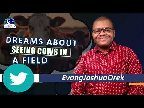 Dream of Seeing Cows In a Field - Biblical Meaning from Evangelist Joshua