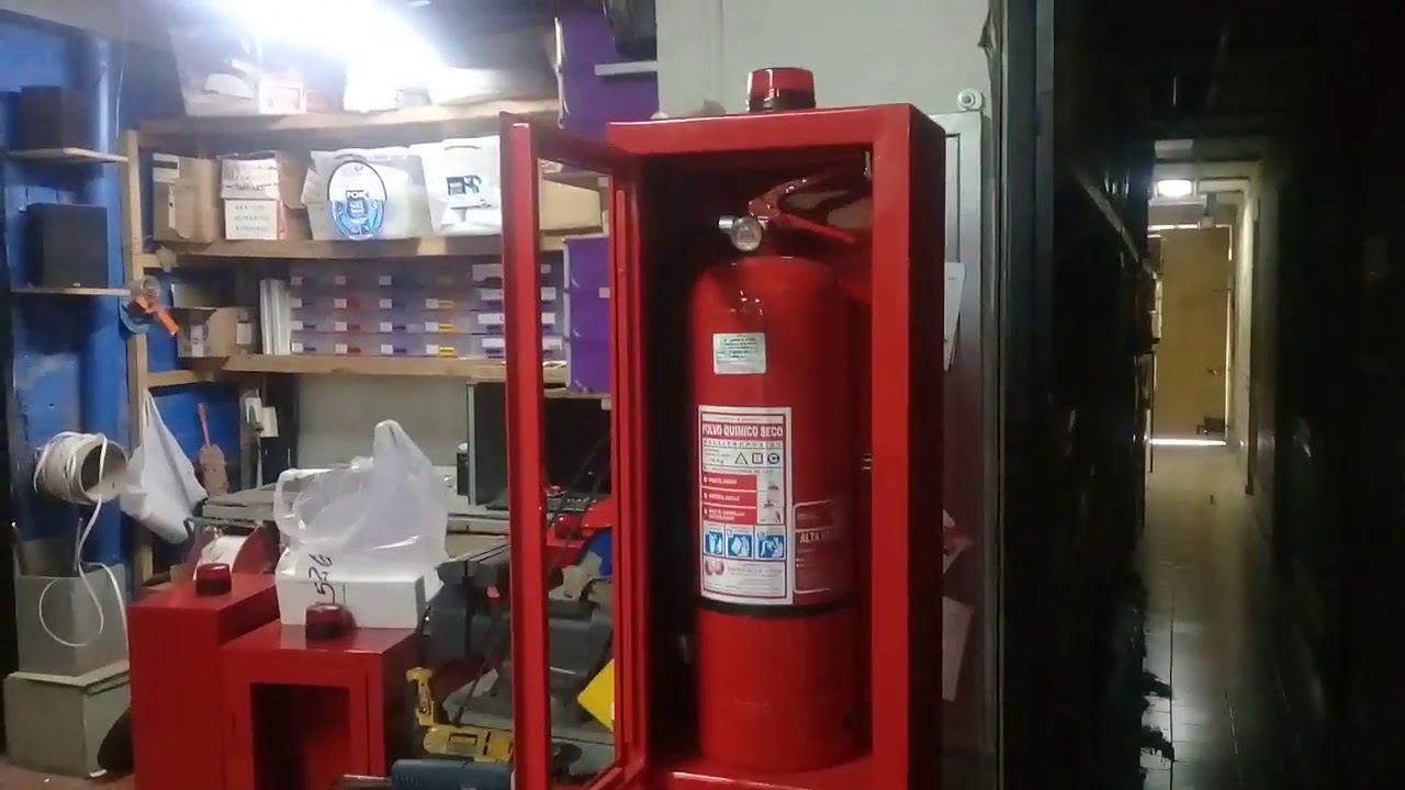 Gabinete Baliza extintor PQS 10K