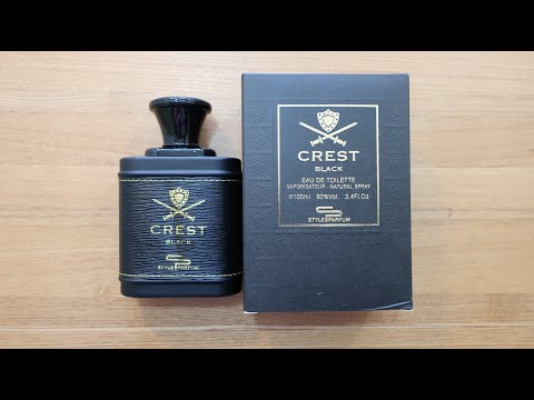 Style Perfume Crest Black Unboxing & First Sniff Good Creed Green Irish Tweed Inspired For The Price
