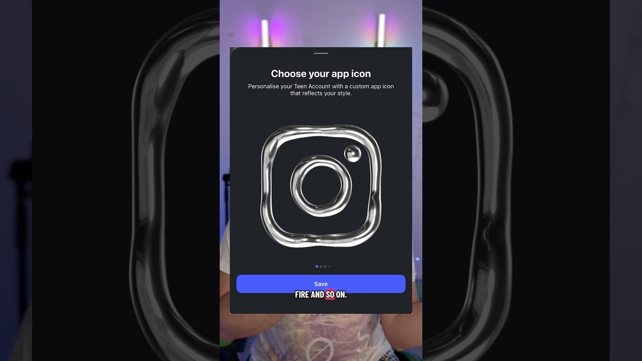 Instagram Custom App Icons