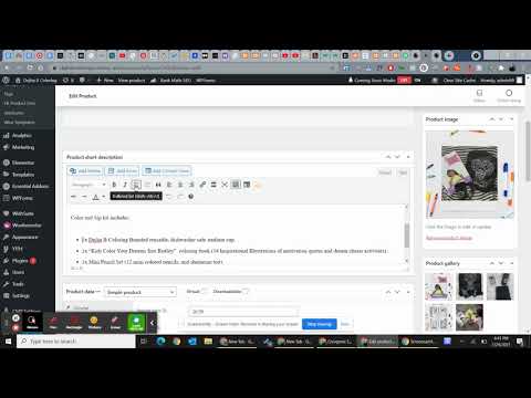 Add bulleted list in Wordpress Description