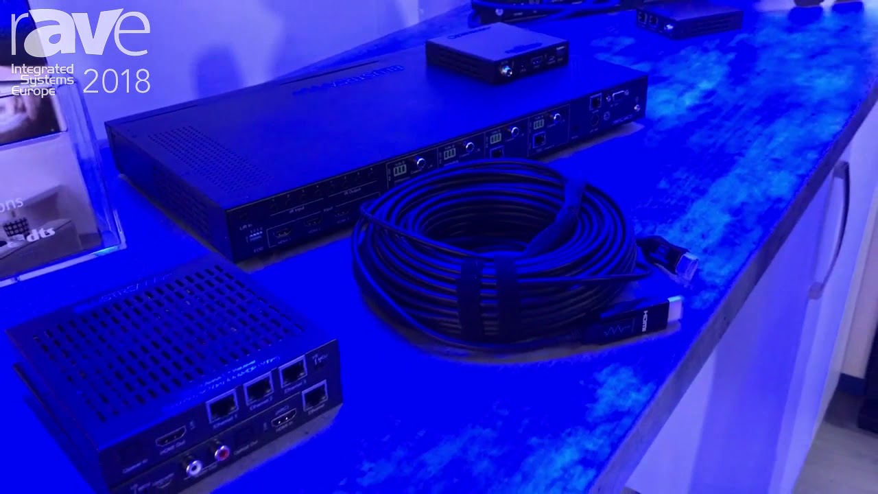 ISE 2018: Blustream Intros the HEX70CS, HEX100CS and HEX150DSC Extenders for 18Gig HDMI Distributio