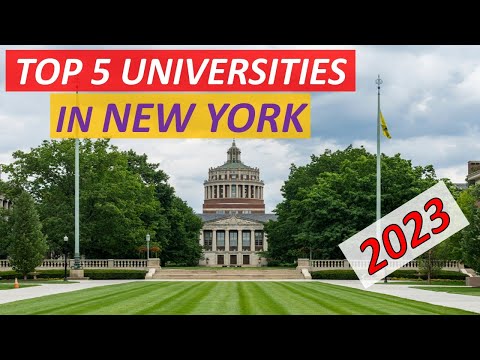 Top 5 Best Universities in New York in 2023 ... In Just ONE Minute