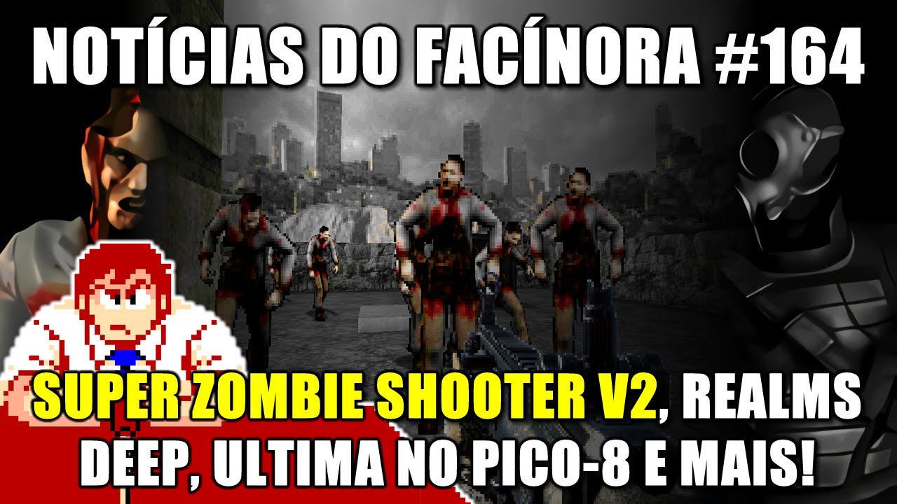 Lançamento do Super Zombie Shooter V2, Ultima no Pico-8 e mais ...