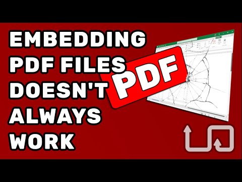 How to embed PDF files into MS Office documents and ensure others can successfully open them