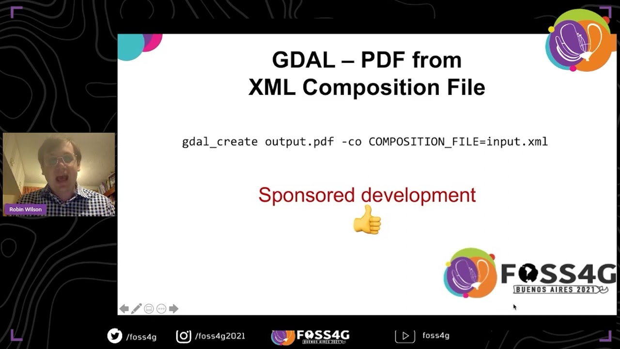 FOSS4G 2021 - From static PDFs to interactive, geospatial PDFs, or, ‘I never knew that PDFs
