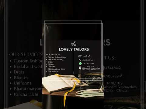 #lovely tailors stitching services #tailoring #fashiontrends #youtube #youtubeshorts
