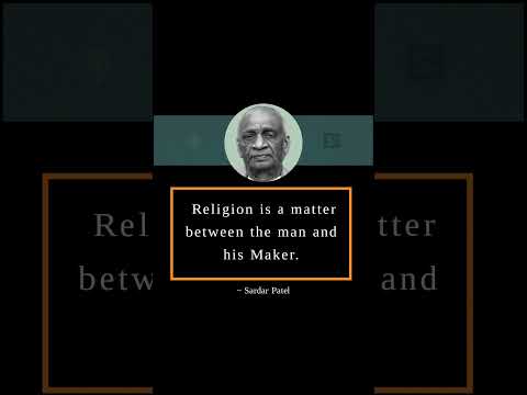 Religion is a matter between | Quote by Sandar Patel #2023 #quote #life #motivation #Sandar patel