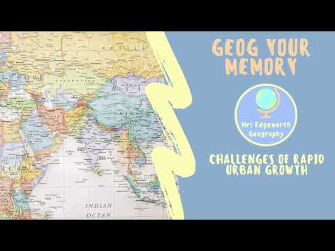 Geog your memory: Challenges of urban growth on people in megacities