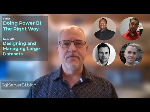 Doing Power BI the Right Way: 10. Designing and Managing Large Datasets ...