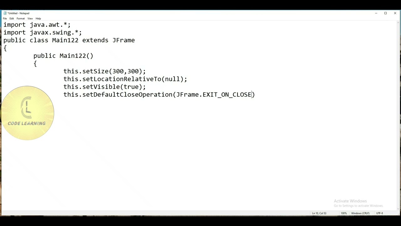 Java | Graphics2D 'drawLine()' | CodeLearning