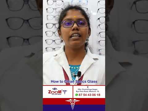 How to Clean Specs Glass
