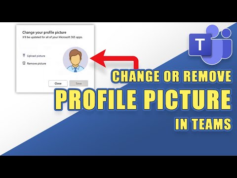 MS Teams - Change or Remove Your PROFILE PICTURE (easy!)