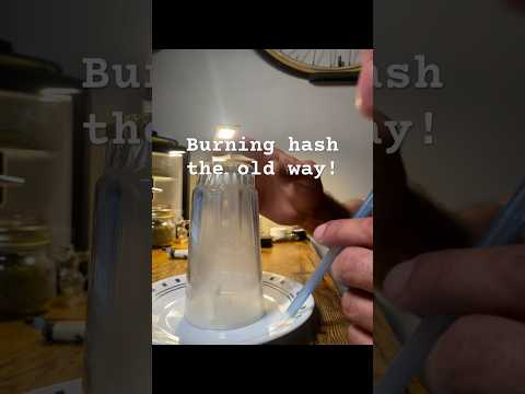 Burning Moroccan hash the old school way! #420community #710 #asmr #cowboycannabis