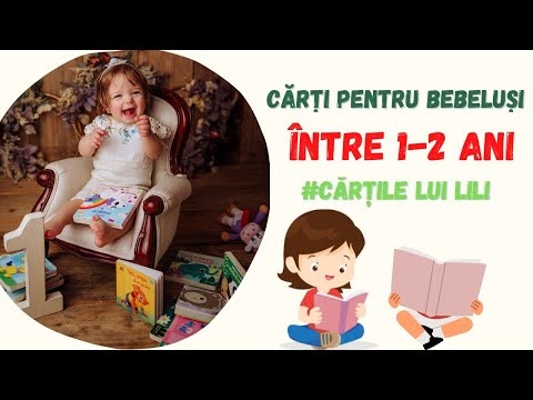 (Pentru părinți) Cărțile lui Lili / Recomandări de cărți pentru bebeluși între 1-2 ani