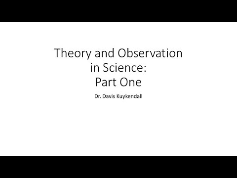 Theory and Observation Part 1