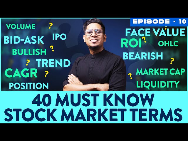 40 Essential Stock Market Terms Every Beginner Should Know | Galaxy.ai