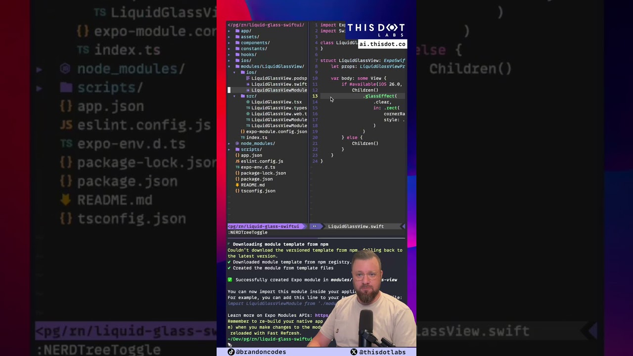 How to Create a Custom Liquid Glass Component in React Native