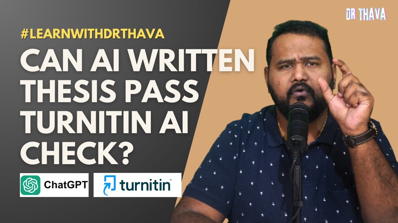 Can AI WRITTEN THESIS pass TURNITIN AI check?