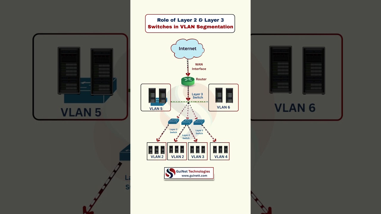 Layer 2 vs Layer 3 Switches Explained | VLAN Segmentation Made Simple